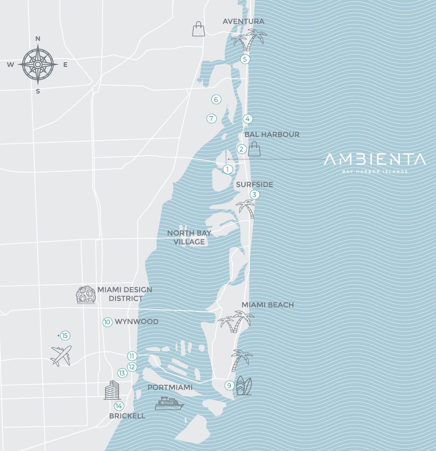 Location - Alana Bay Harbor Islands